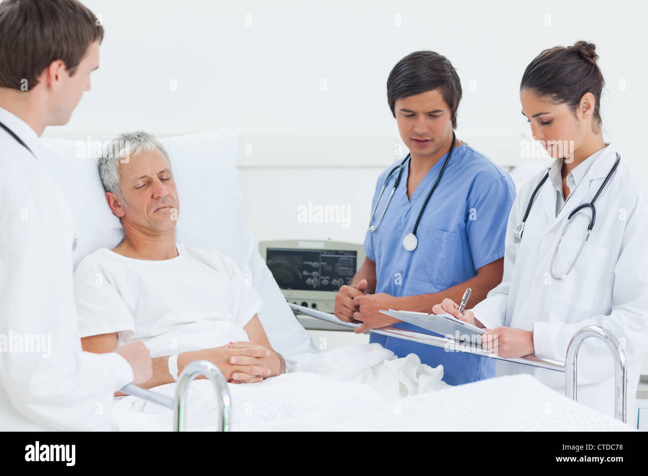 Examine nurse hi-res stock photography and images - Alamy