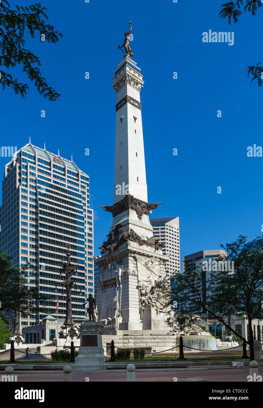 Indianapolis soldiers sailors monument hi-res stock photography and ...