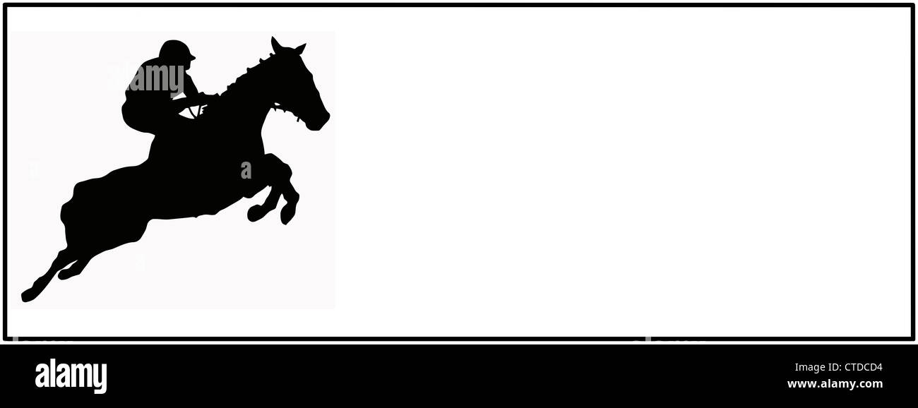 Horse show jumping logo hi-res stock photography and images - Alamy