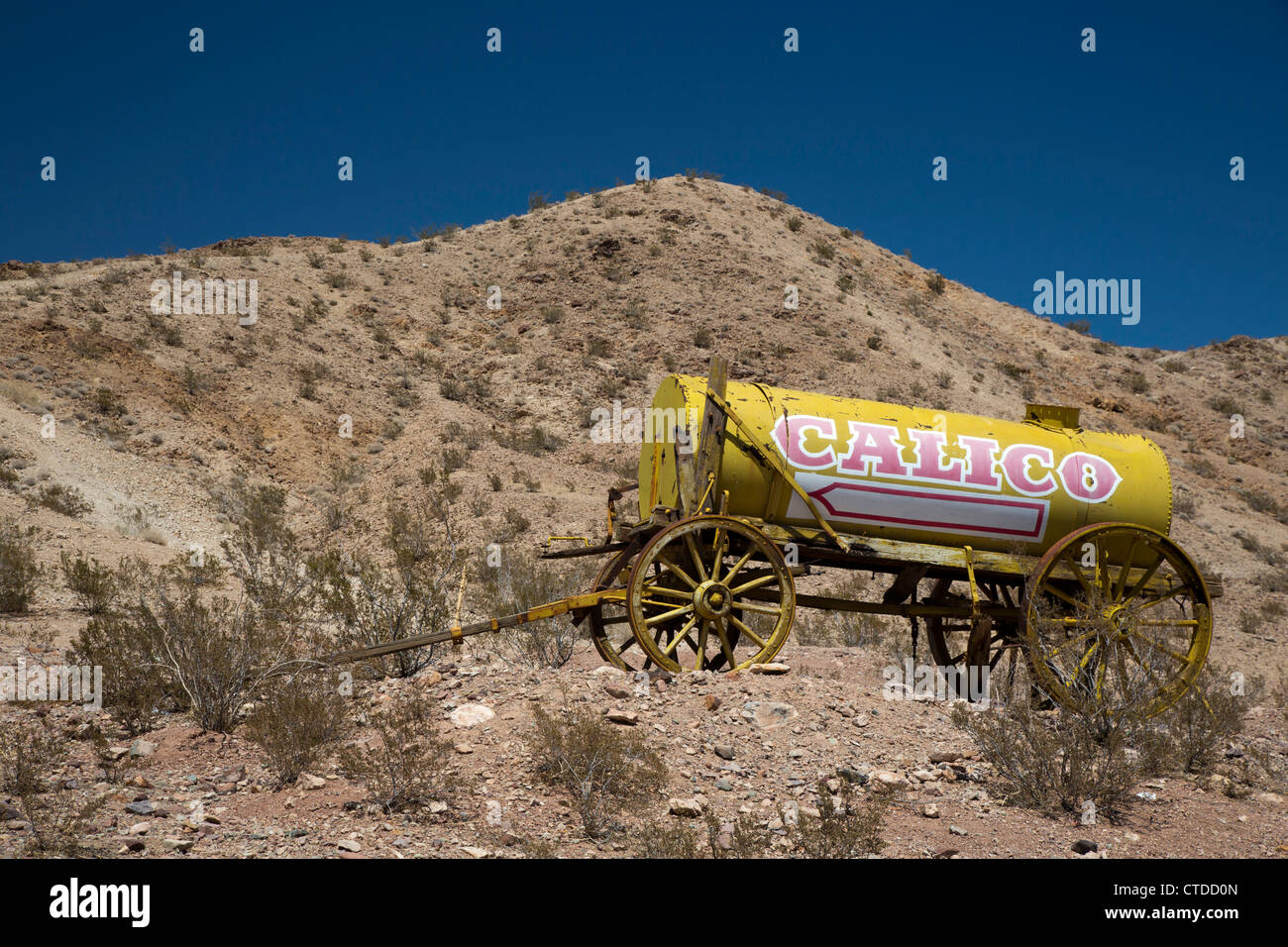 Calico Ghost Town, an 1880s silver mining town in the Mojave Desert ...
