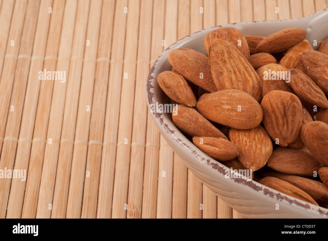 Almonds are roasted hi-res stock photography and images - Alamy