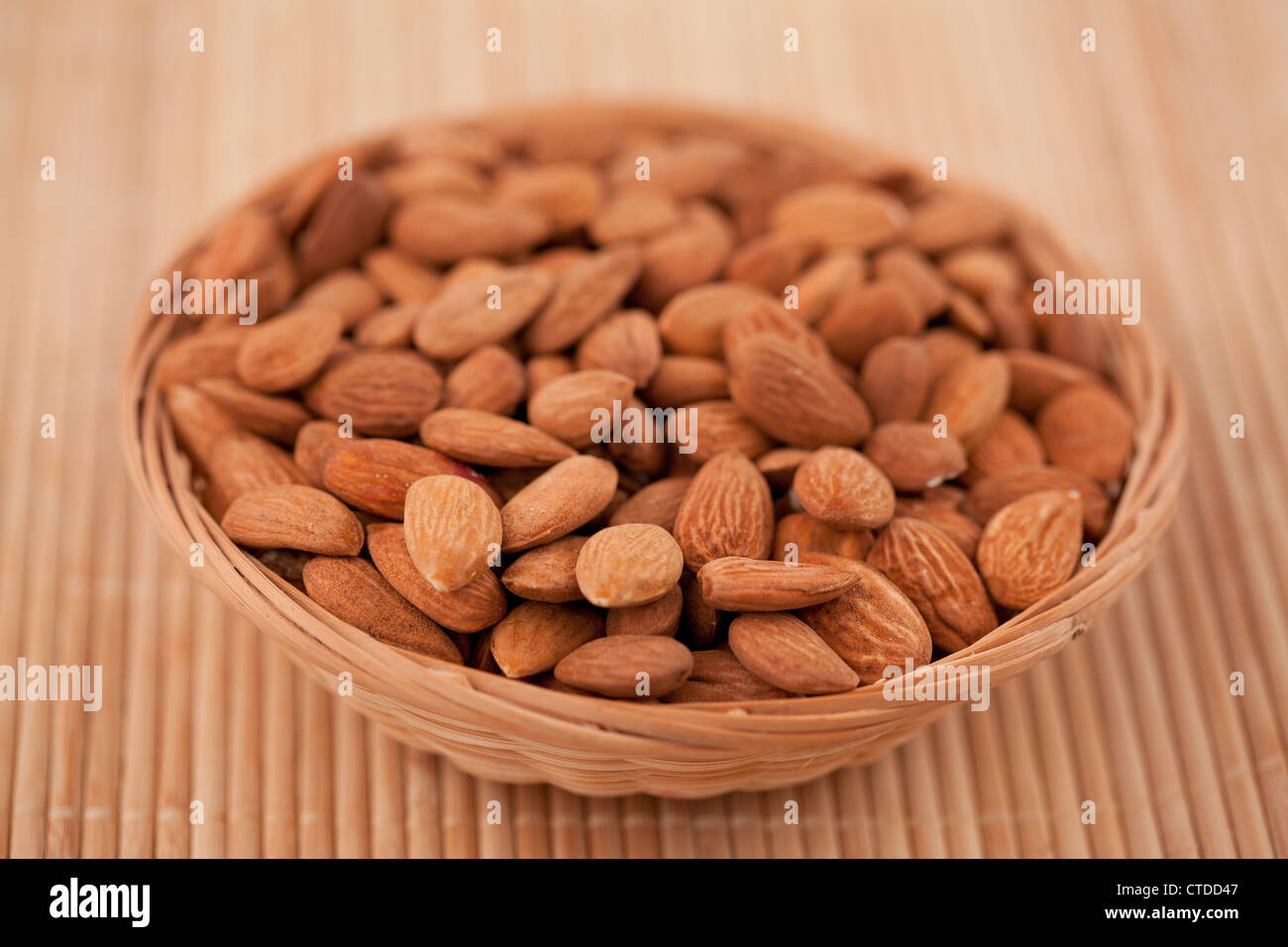 Almonds are roasted hi-res stock photography and images - Alamy