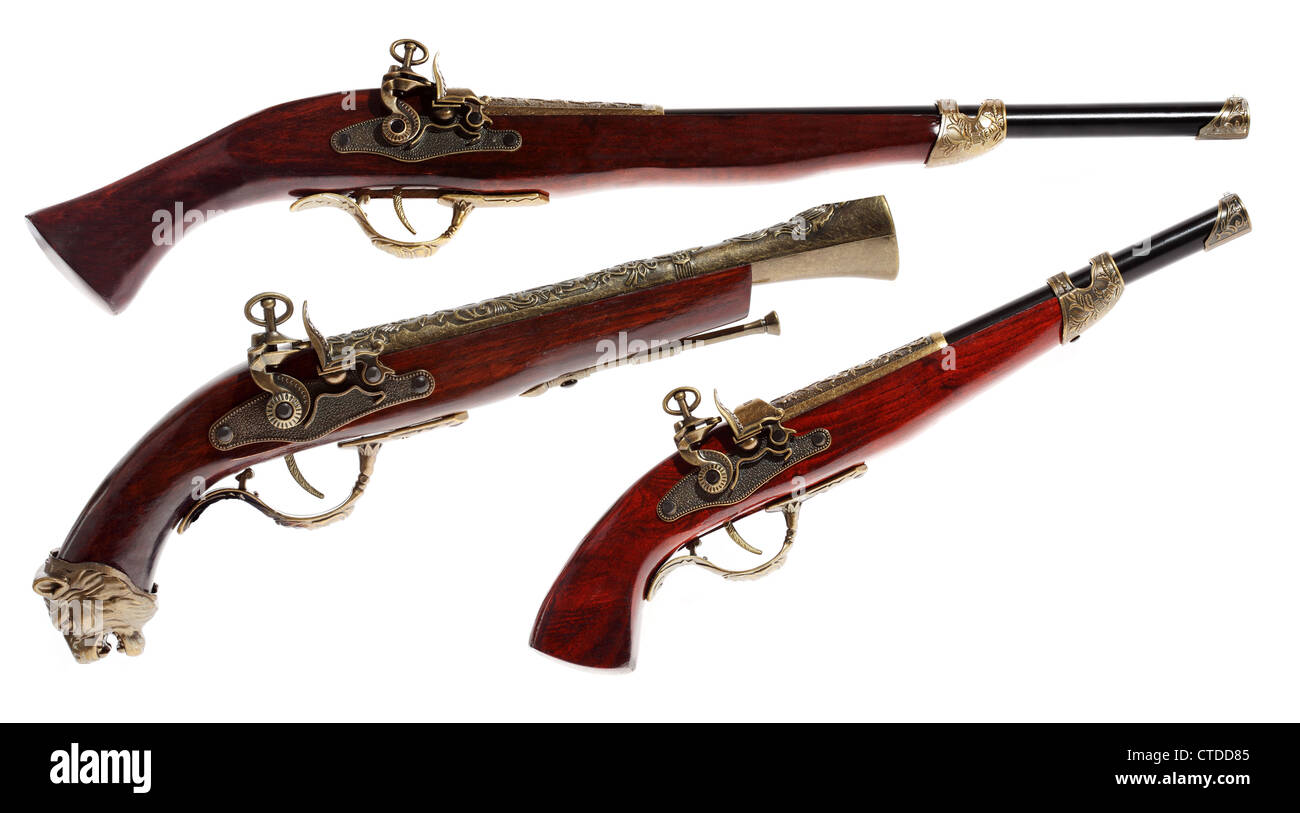 Antique pistol hi-res stock photography and images - Alamy