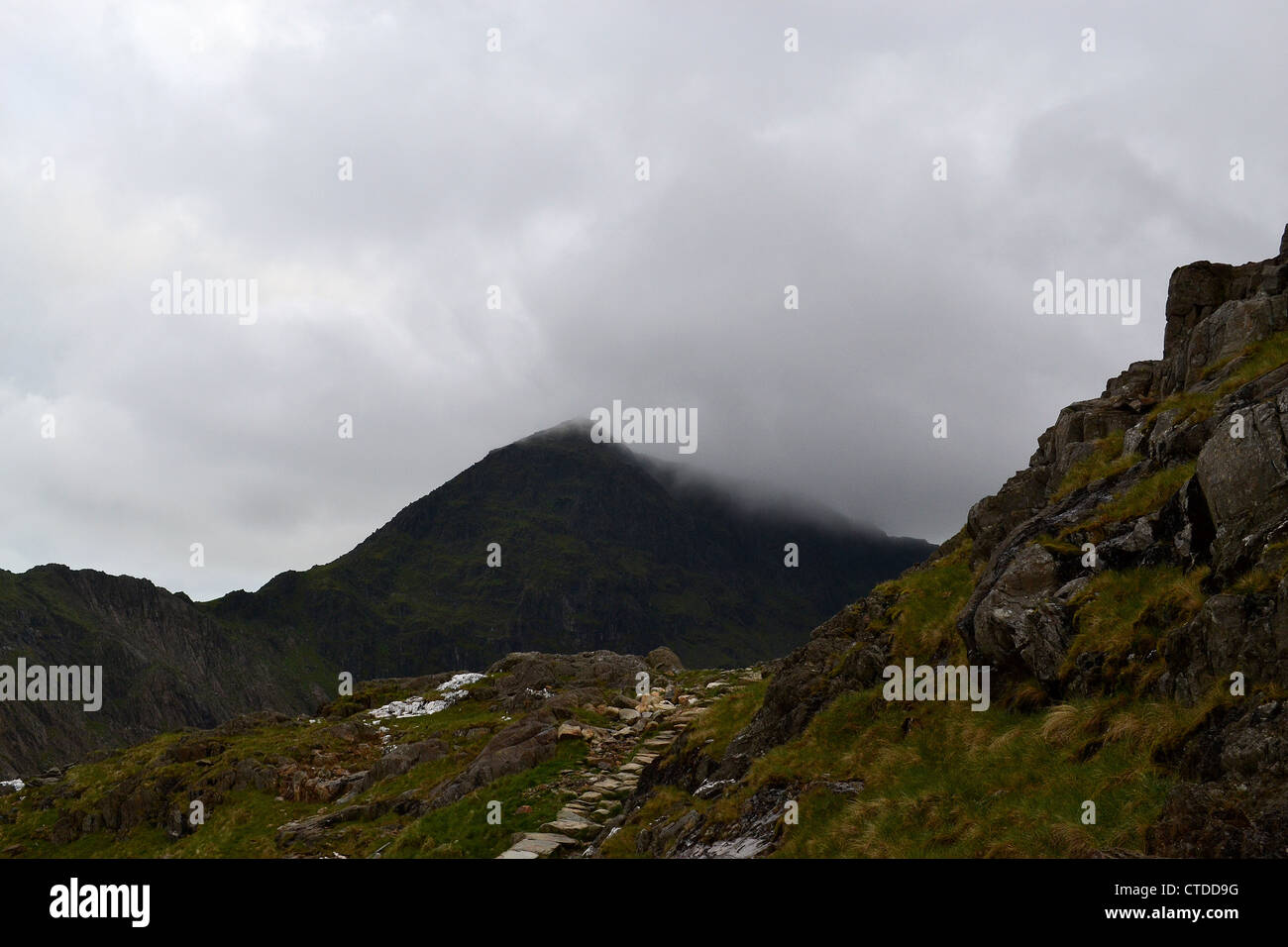 Seen From Mount Snowdon High Resolution Stock Photography and Images ...