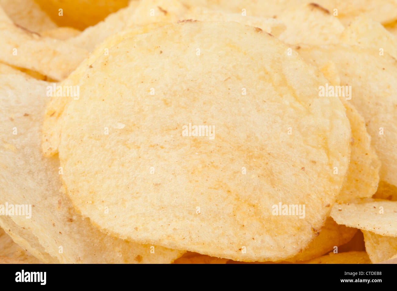 Close-up of crisps Stock Photo - Alamy