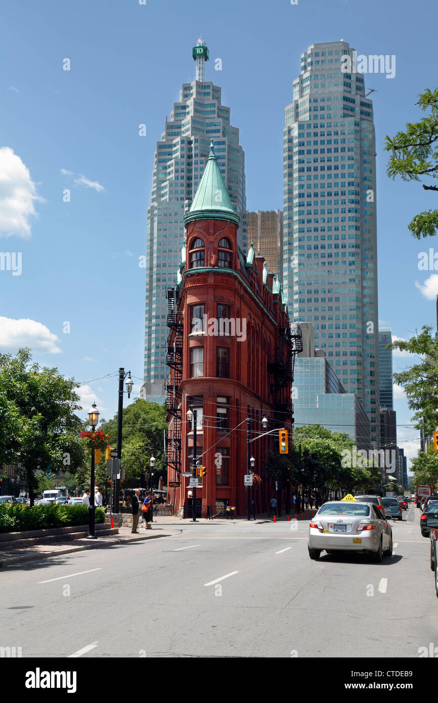 The Gooderham Building Toronto, Also Known As The Flatiron Building A ...