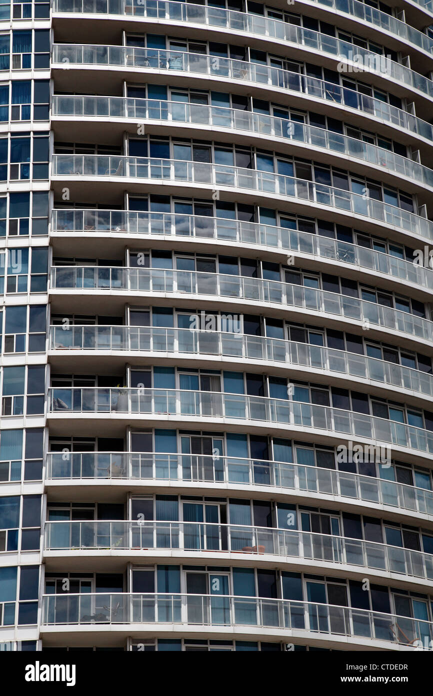Close Up Of Glass Skyscraper Building In Downtown Toronto Stock Photo ...