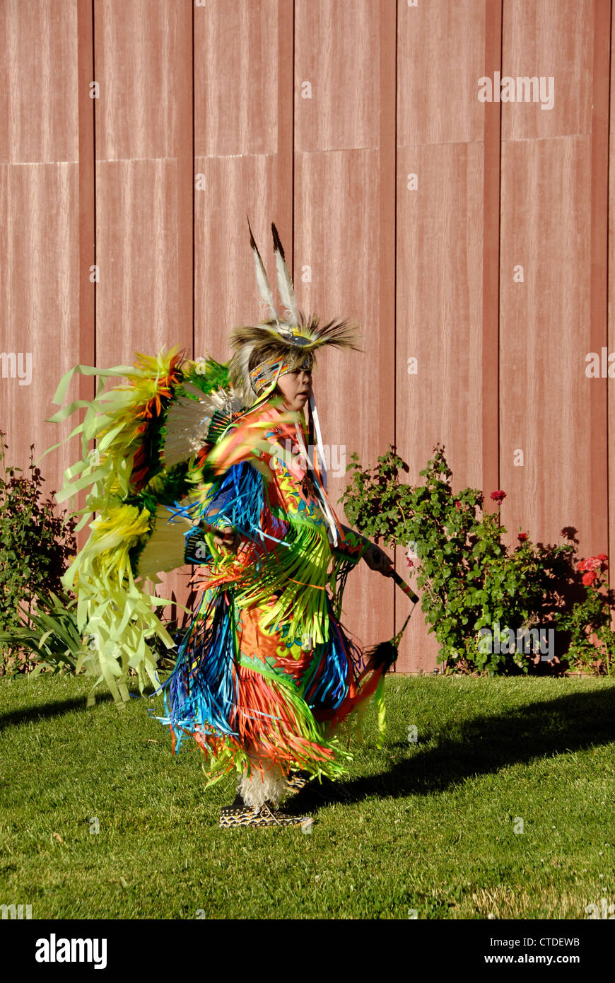 Paiute Indians show at Frontier Homestead State Park, Cedar City, Utah ...