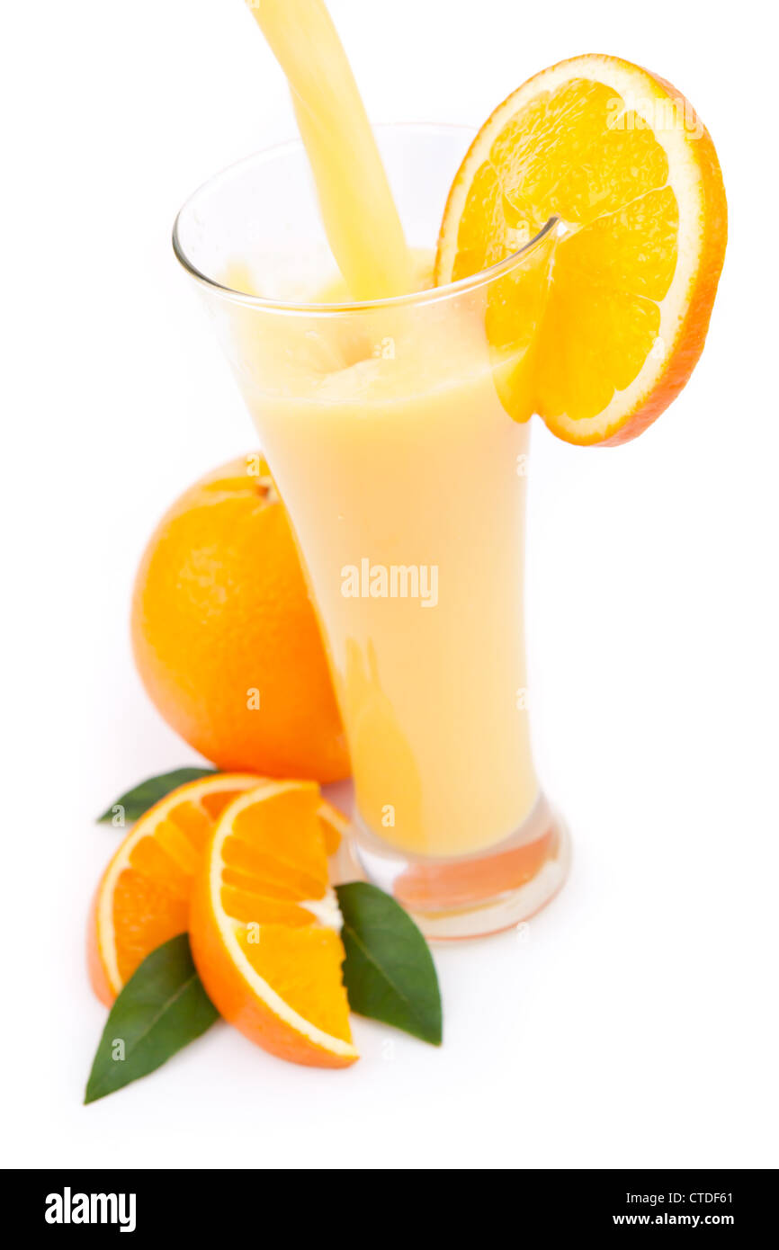 Splashing orange juice hi-res stock photography and images - Alamy