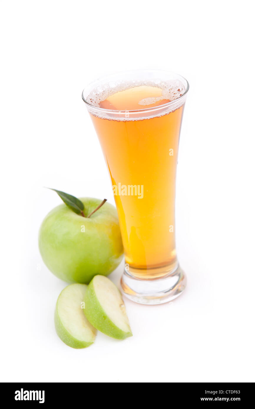 Apple juice ready to drink Stock Photo - Alamy
