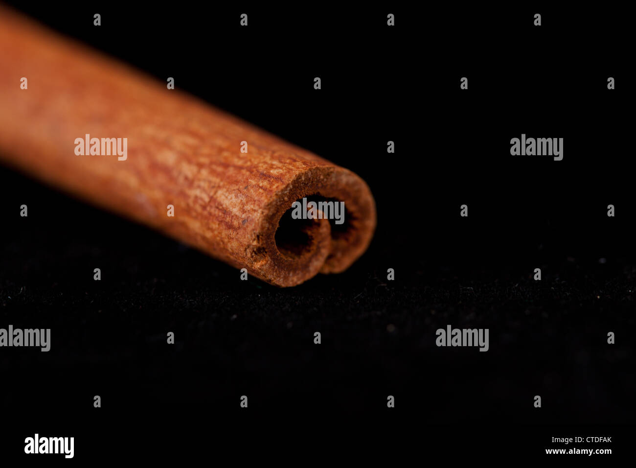 Close up of a cinnamon stick Stock Photo - Alamy