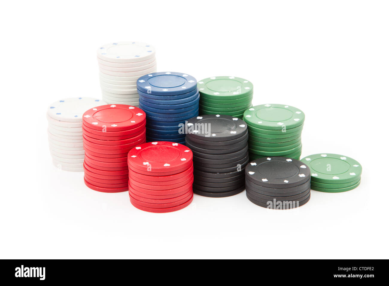 Stacked coins Cut Out Stock Images & Pictures - Alamy