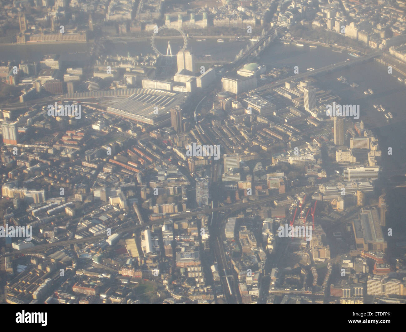 London from the air hi-res stock photography and images - Alamy