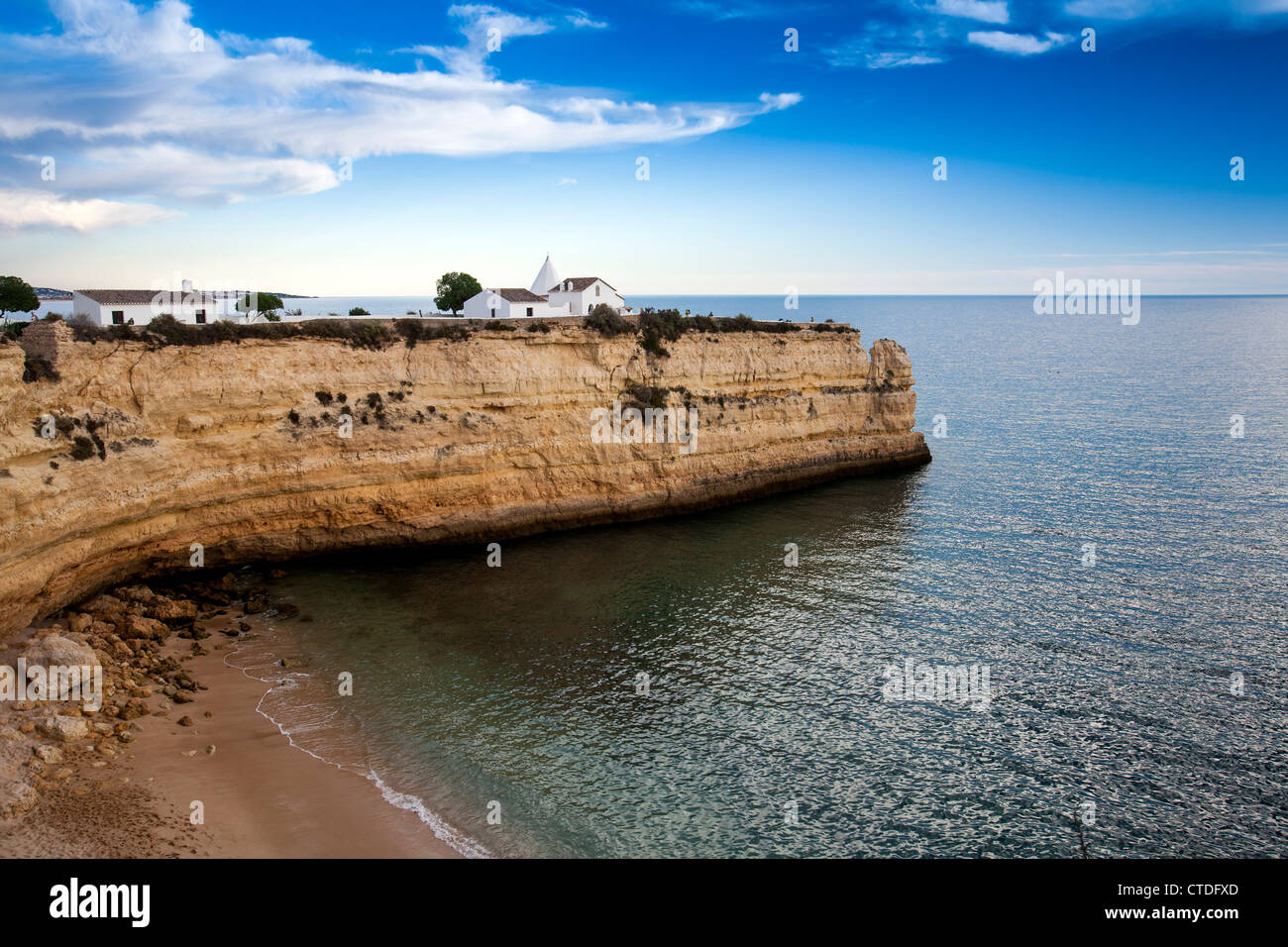 Shrine of Nossa Senhora da Rocha, town of Porches, municipality of ...