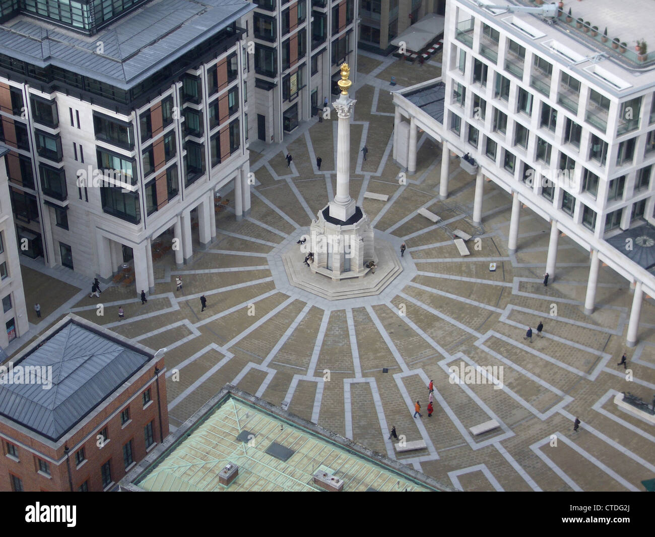 Paternoster Square next to St Paul's Cathedral Stock Photo - Alamy