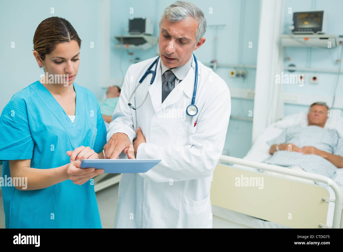Tactile touching caring hi-res stock photography and images - Alamy