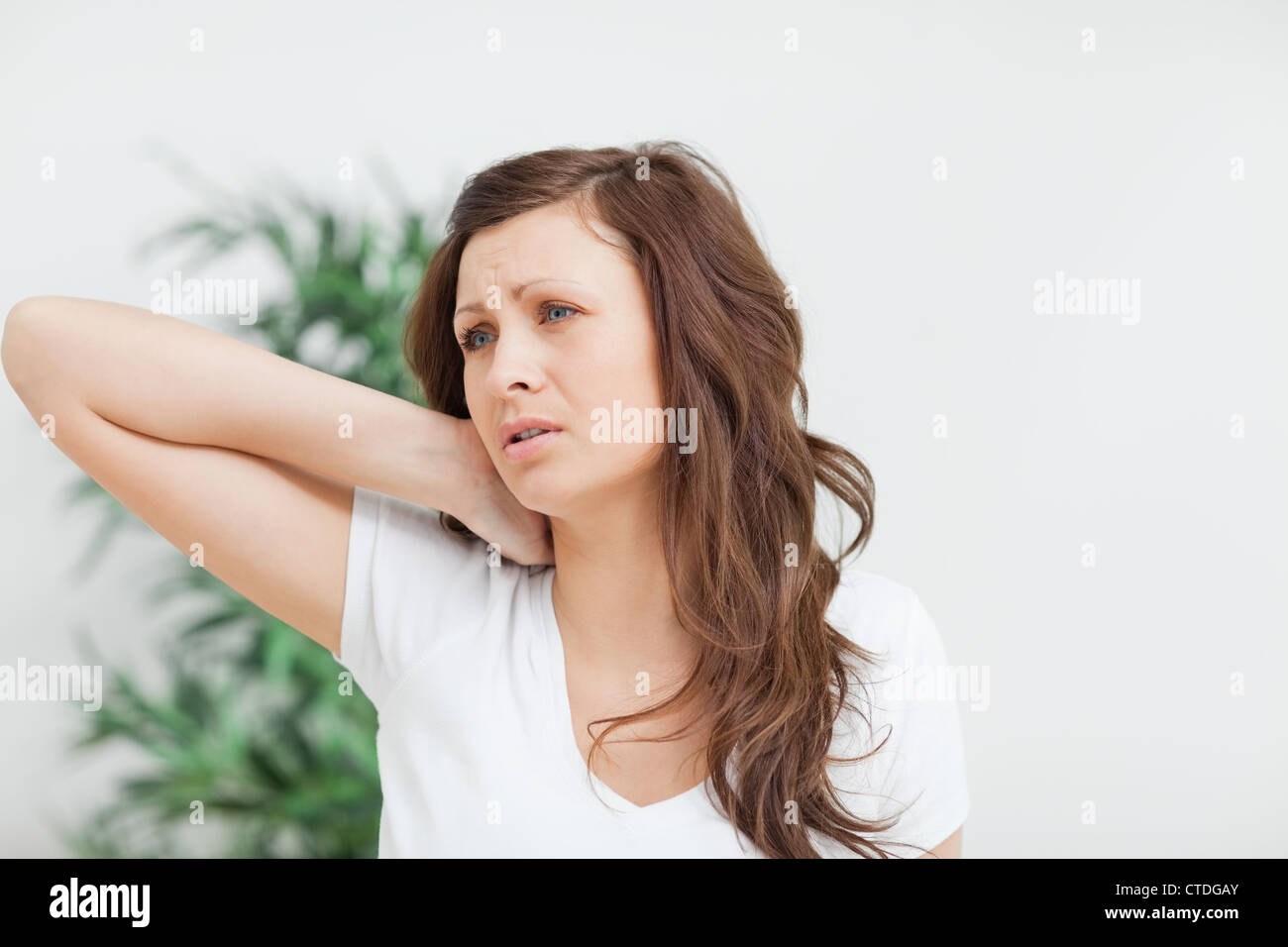 The hair on the nape of the neck hi-res stock photography and images ...