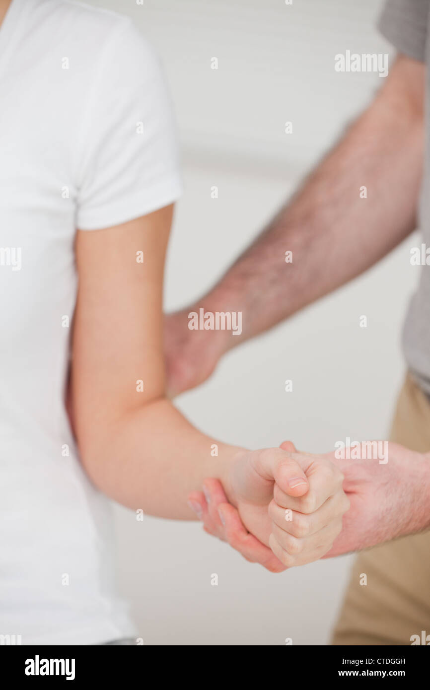 Man with painful elbow hi-res stock photography and images - Alamy