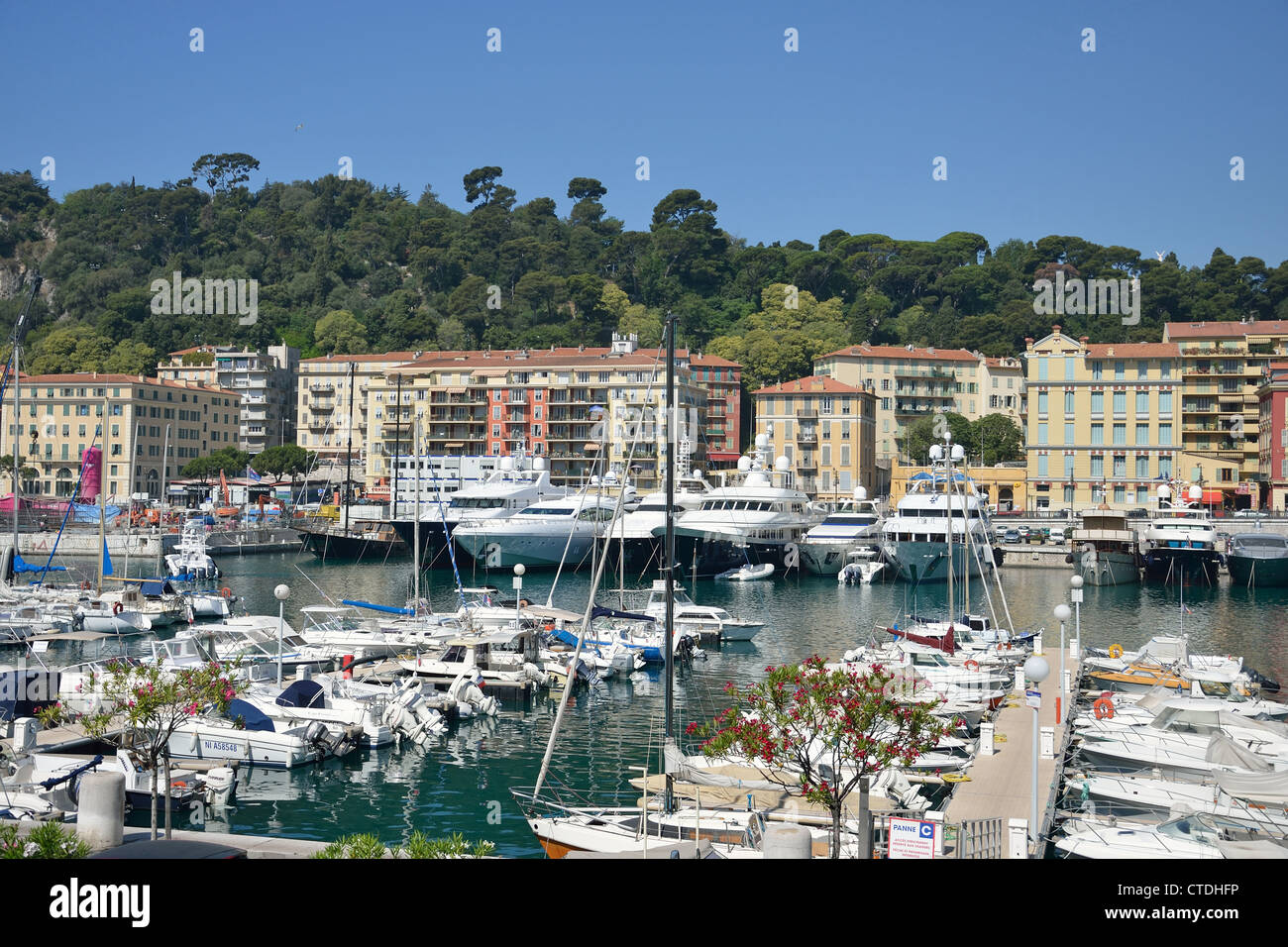 This port is in old nice vieux nice hi-res stock photography and images ...