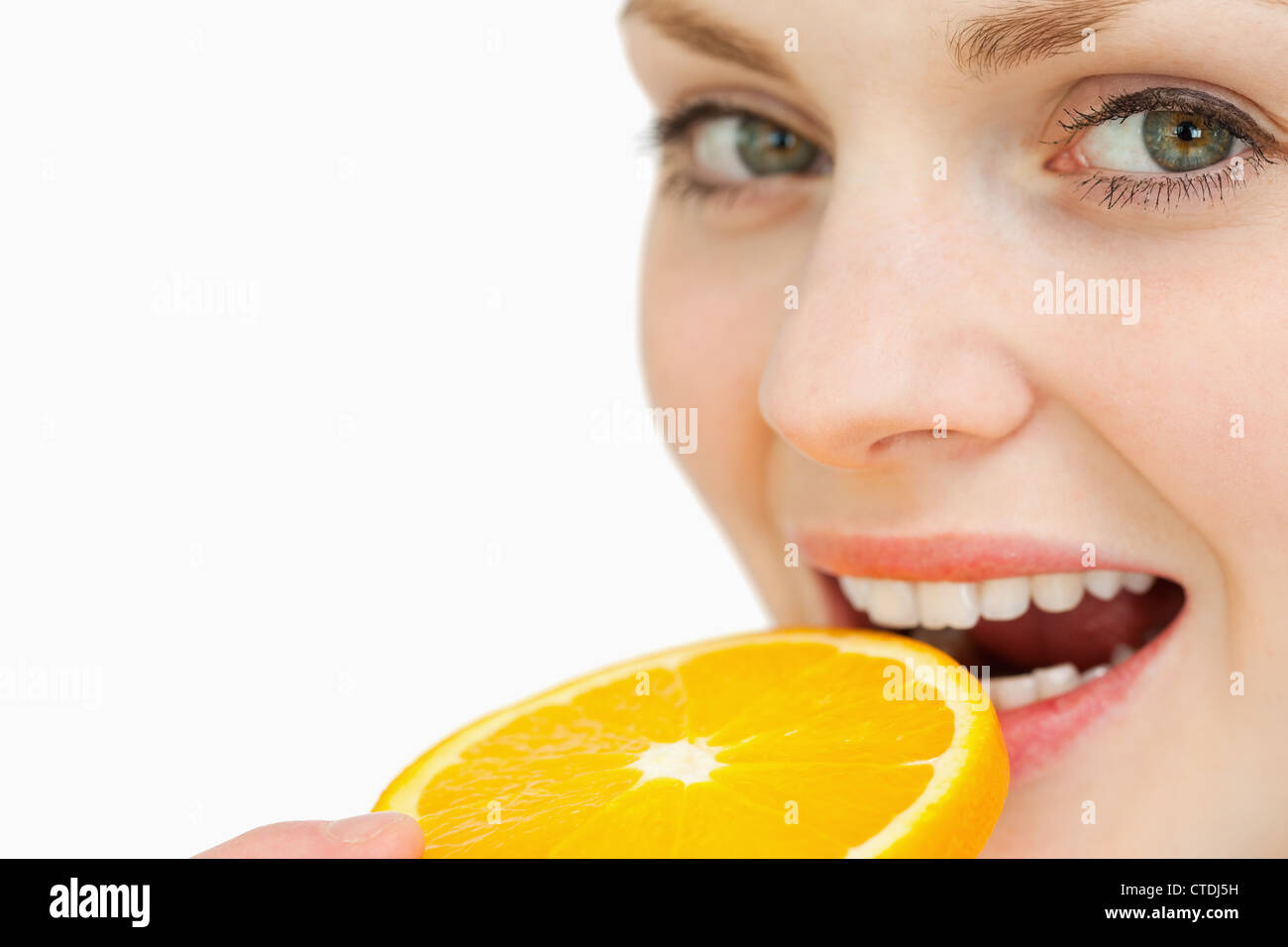 Close up orange mouth hi-res stock photography and images - Alamy