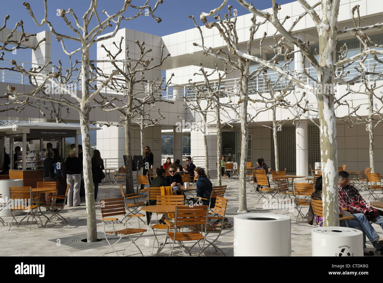 The Getty Centre, Los Angeles Stock Photo - Alamy