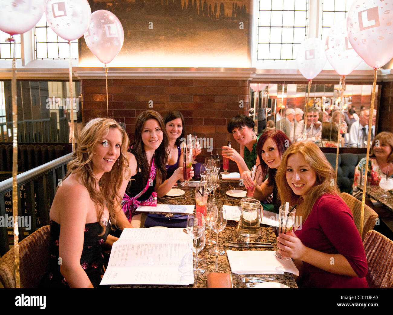 Girls Night Out Six High Resolution Stock Photography and Images - Alamy