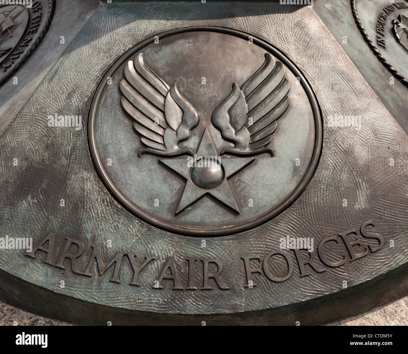 US Army Air Forces seal Stock Photo - Alamy