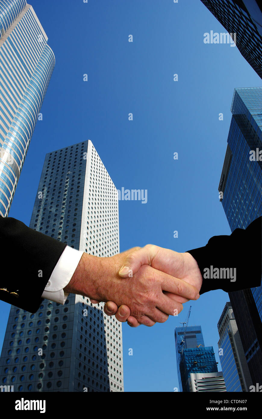 Business meeting hand shaking blur hi-res stock photography and images ...