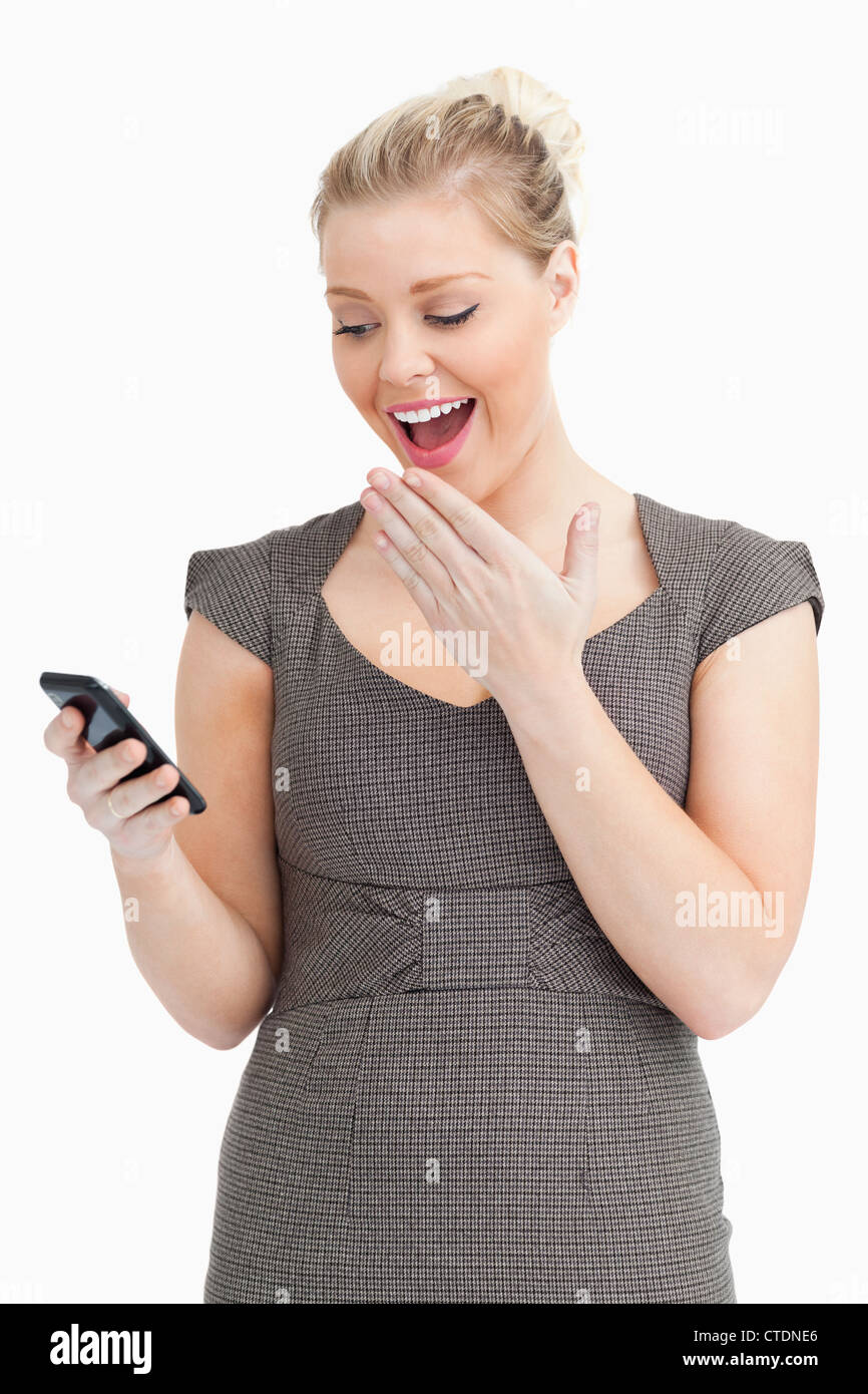 Receive text hi-res stock photography and images - Alamy