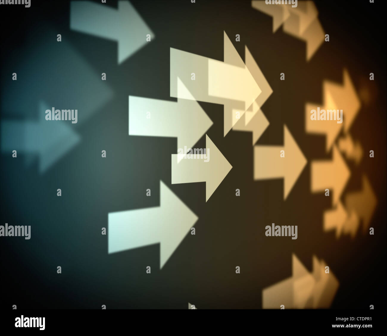 Multiple arrows hi-res stock photography and images - Alamy