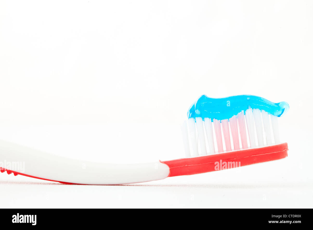 Red white blue toothpaste Cut Out Stock Images & Pictures - Alamy