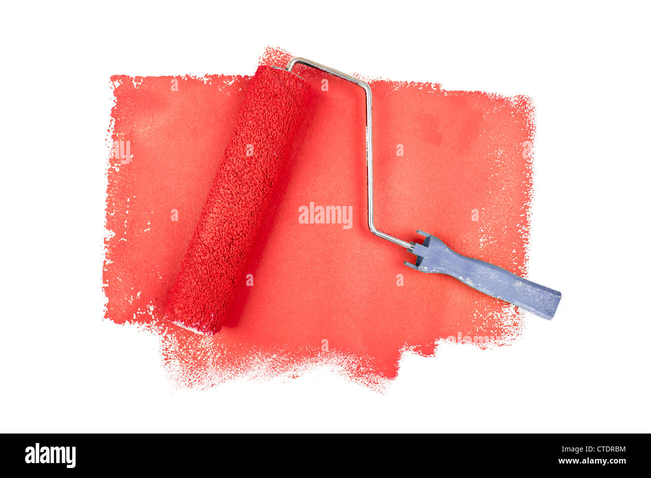 Red roller Cut Out Stock Images & Pictures - Alamy