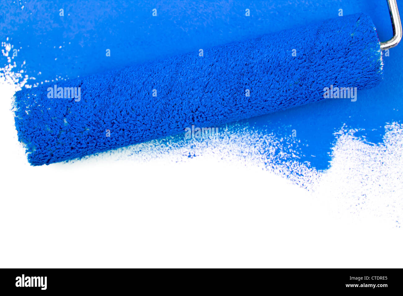 Blue paint marks hi-res stock photography and images - Alamy