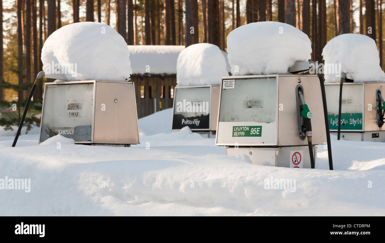 Village gas station hi-res stock photography and images - Alamy