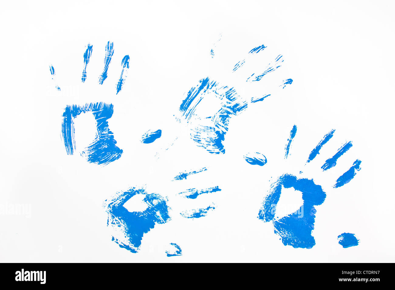 Handprints Cut Out Stock Images & Pictures - Alamy