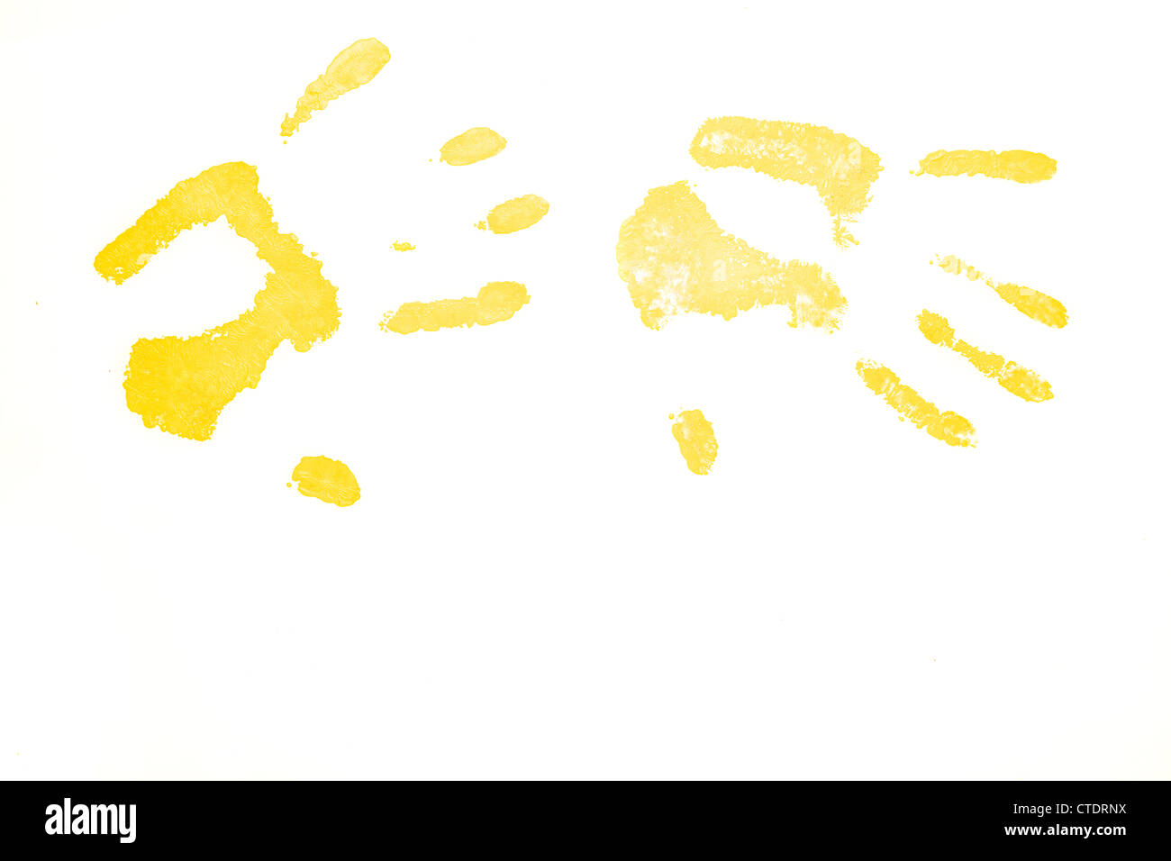 Handprints Cut Out Stock Images & Pictures - Alamy