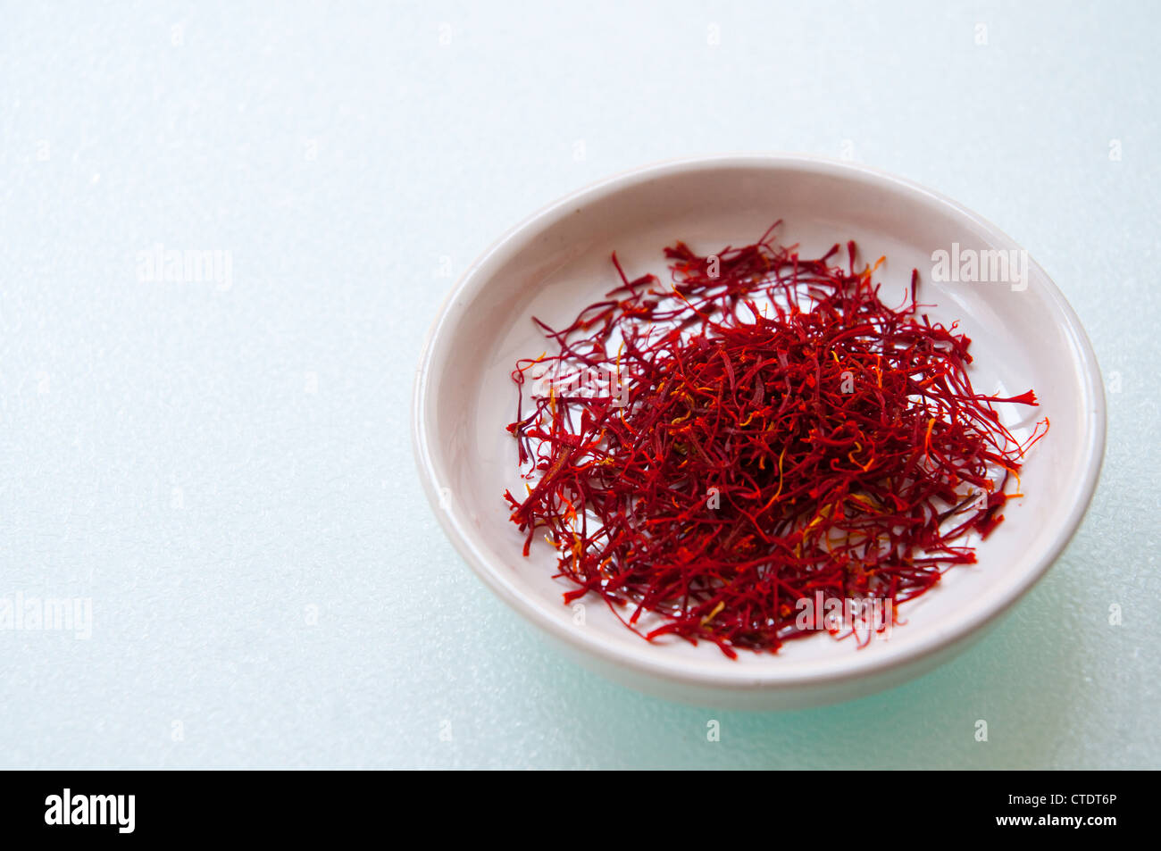 Saffron. La Mancha, Spain Stock Photo - Alamy
