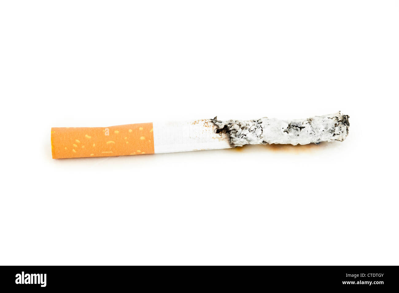 Lighted cigarette Cut Out Stock Images & Pictures - Alamy