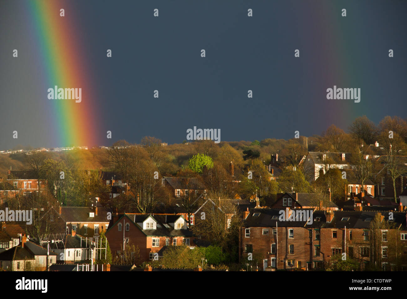 Double rainbow view hi-res stock photography and images - Alamy