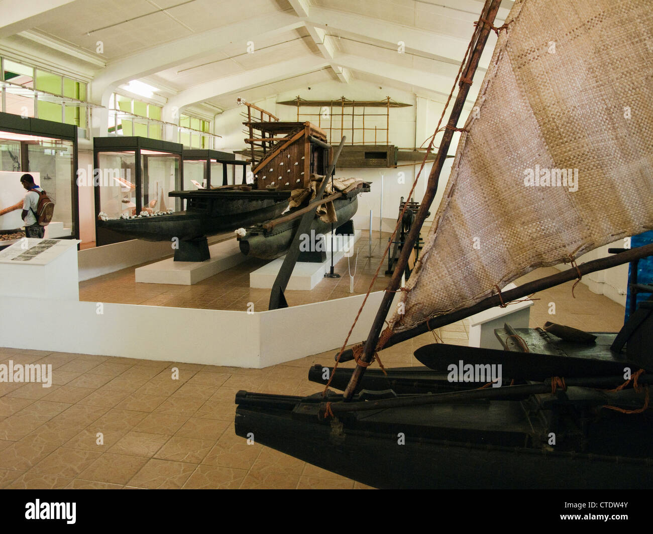 Suva, Fiji; Fiji Museum, Thurston Botanical Gardens Stock Photo - Alamy