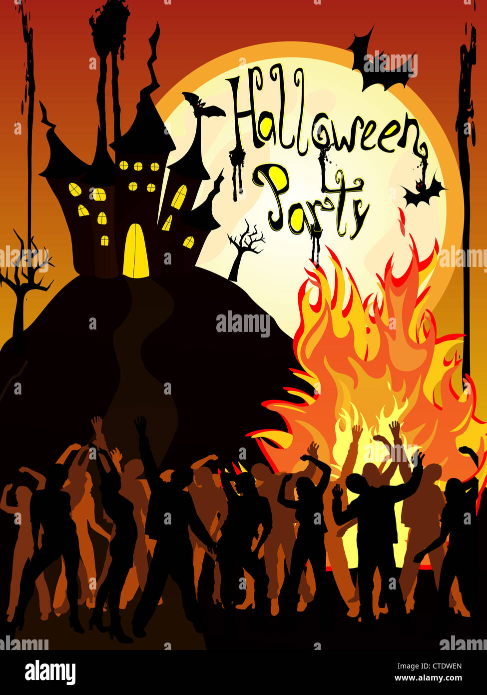 Halloween dance party hi-res stock photography and images - Alamy