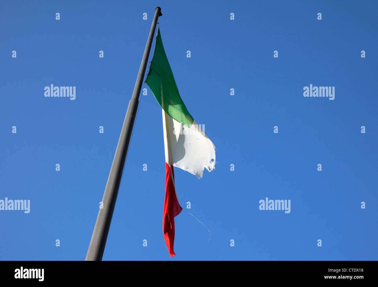 Italian Flag Flying