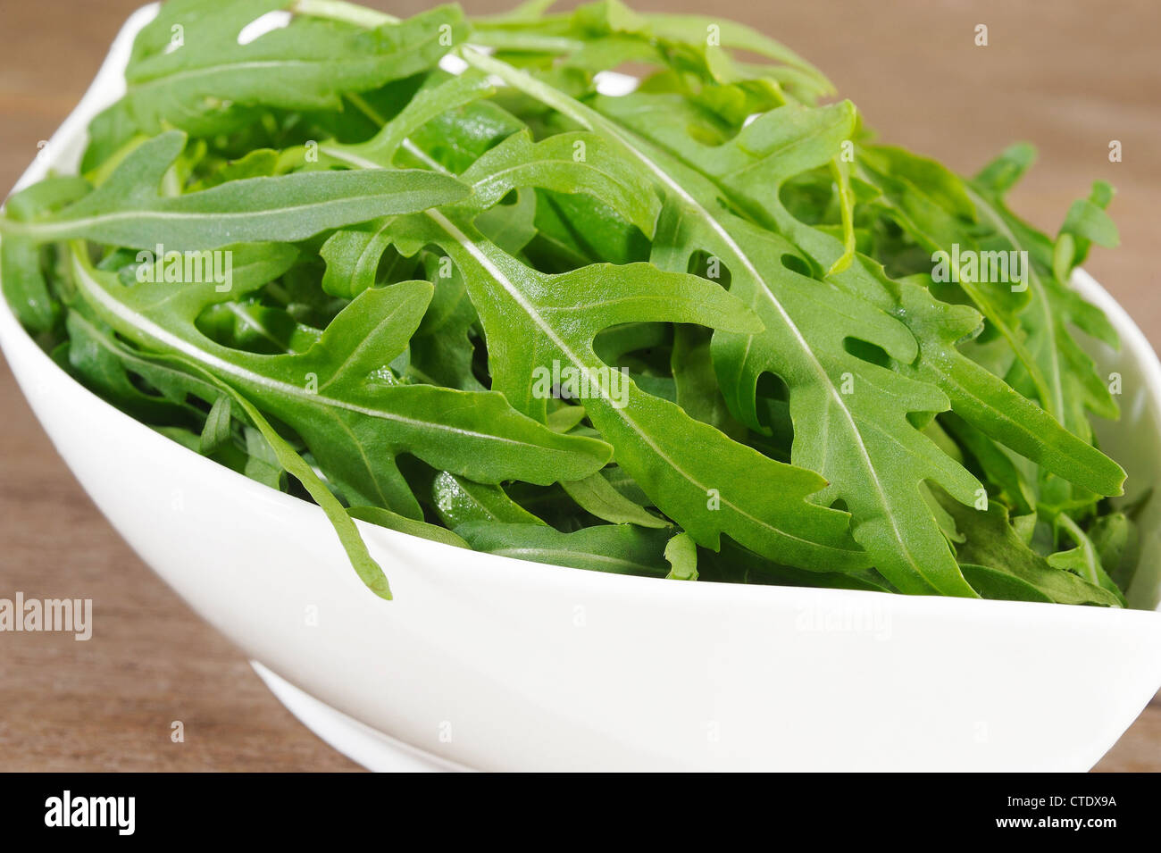 Fresh vegetable salad with rucola hi-res stock photography and images ...
