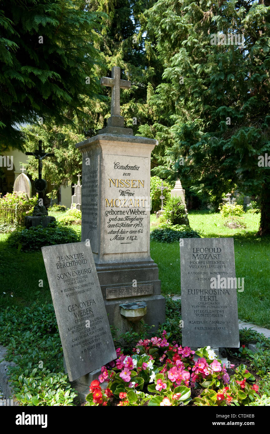 St. Sebastian cemetery. Salzburg, Austria Stock Photo - Alamy