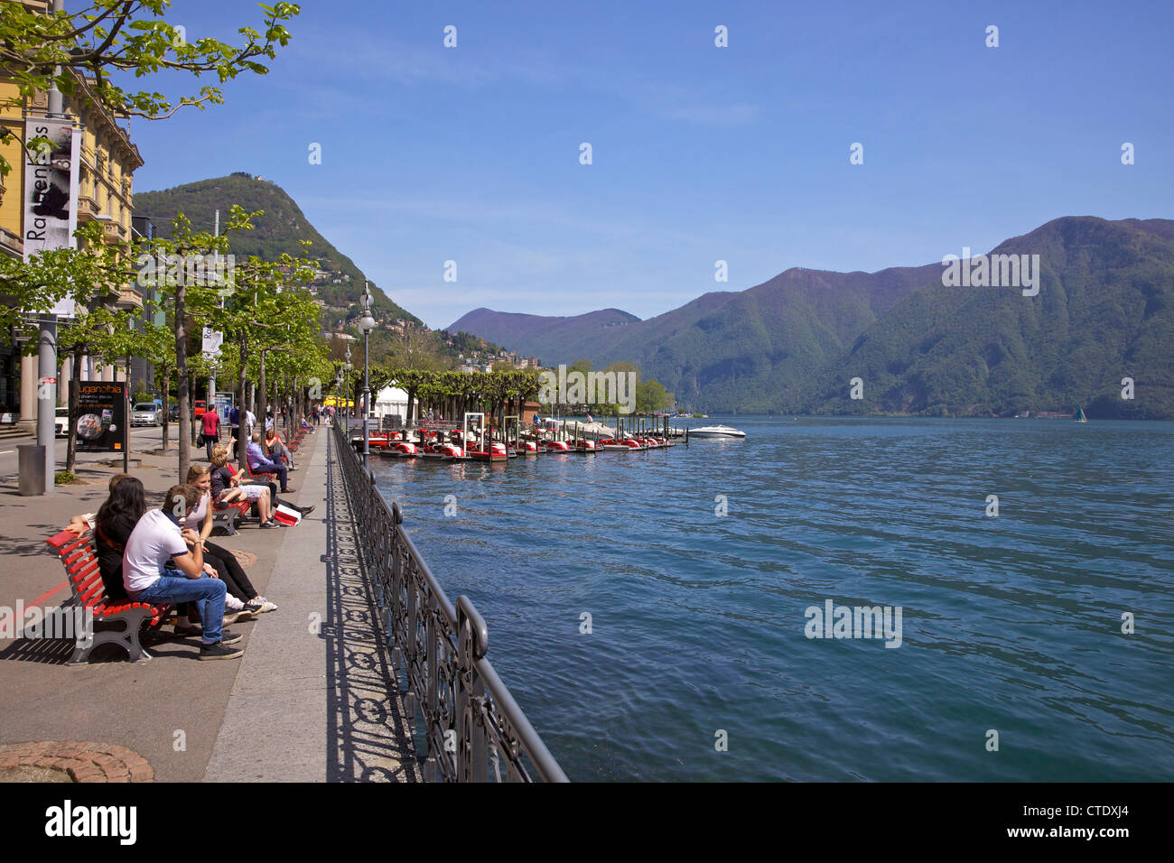 Lugano hi-res stock photography and images - Alamy