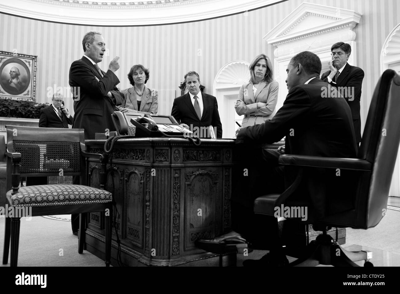 President barack obama us Black and White Stock Photos & Images - Alamy