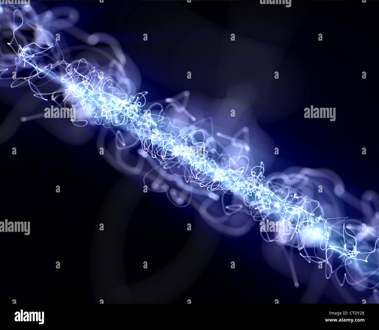 Line of lightning Stock Photo - Alamy