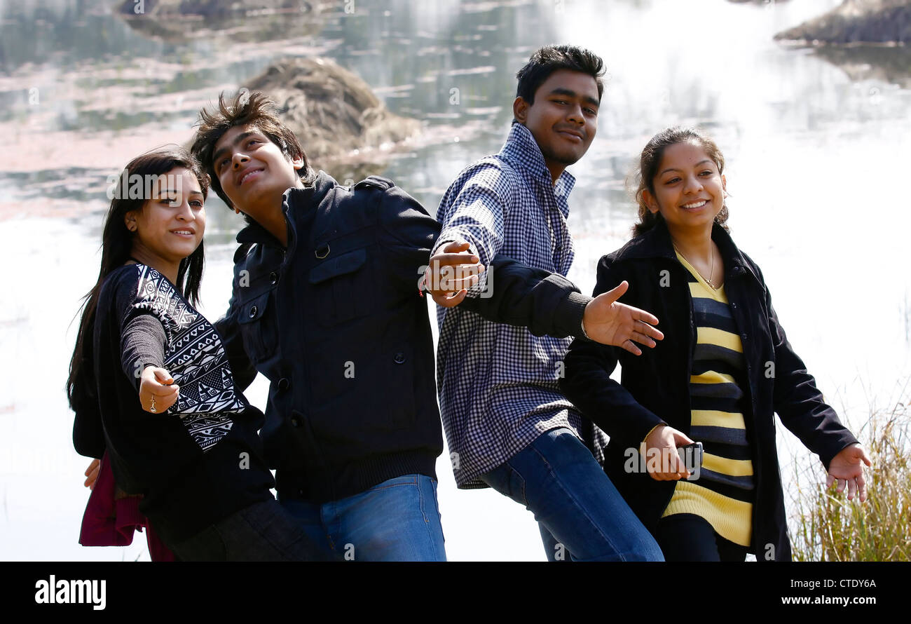 Student outdoor Trip Stock Photo - Alamy