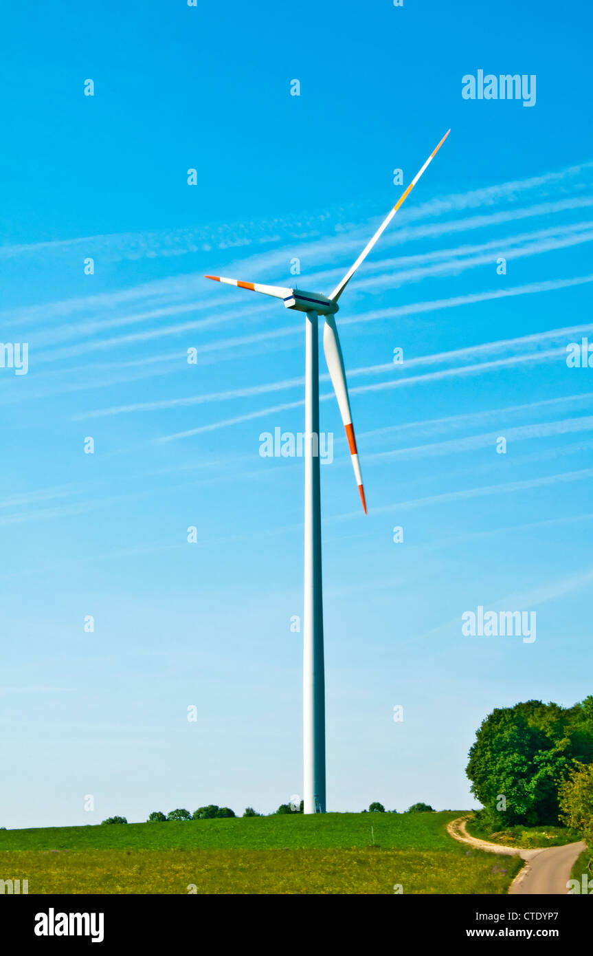 wind wheel in Germany Stock Photo - Alamy