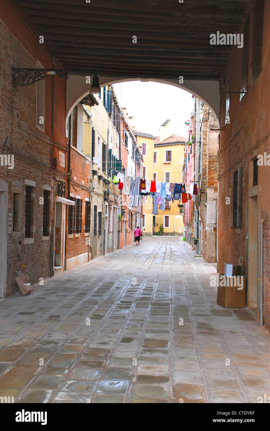Local Streets in Venice Stock Photo - Alamy